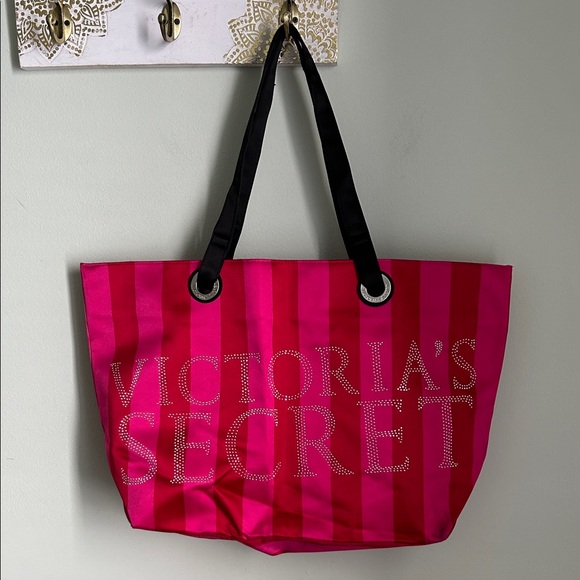 Victoria's Secret | Bags | Victorias Secret Bold Pink Tote | Poshmark